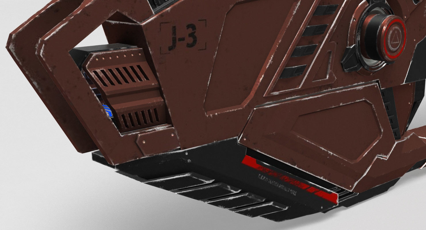 Plasma Rifle RTX J3 3D model | CGTrader