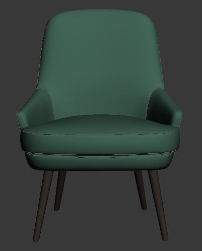 Reception Chair free 3D model | CGTrader
