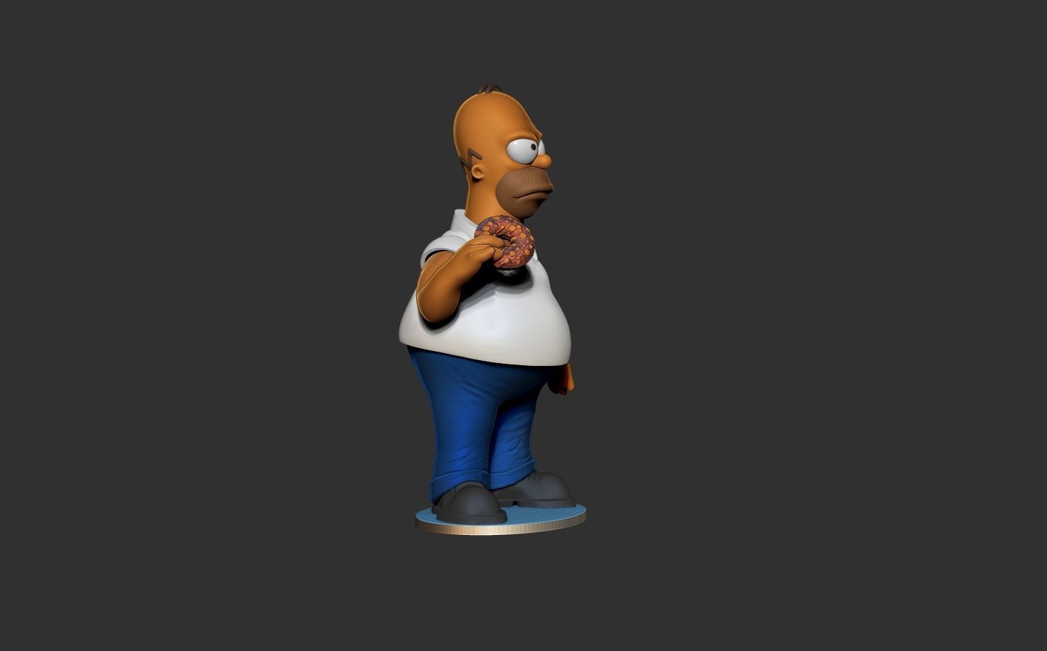 the simpsons homer 3D model 3D printable | CGTrader