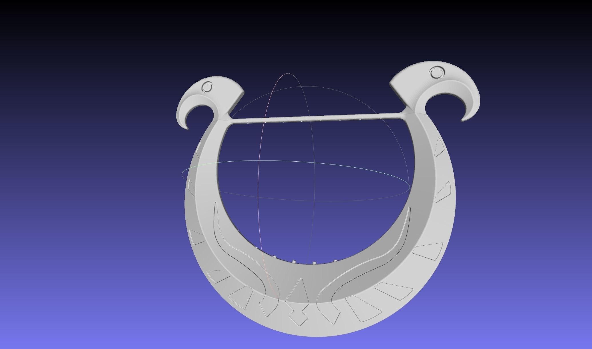 Zelda Goddess Harp Printable Model 3D model 3D printable | CGTrader