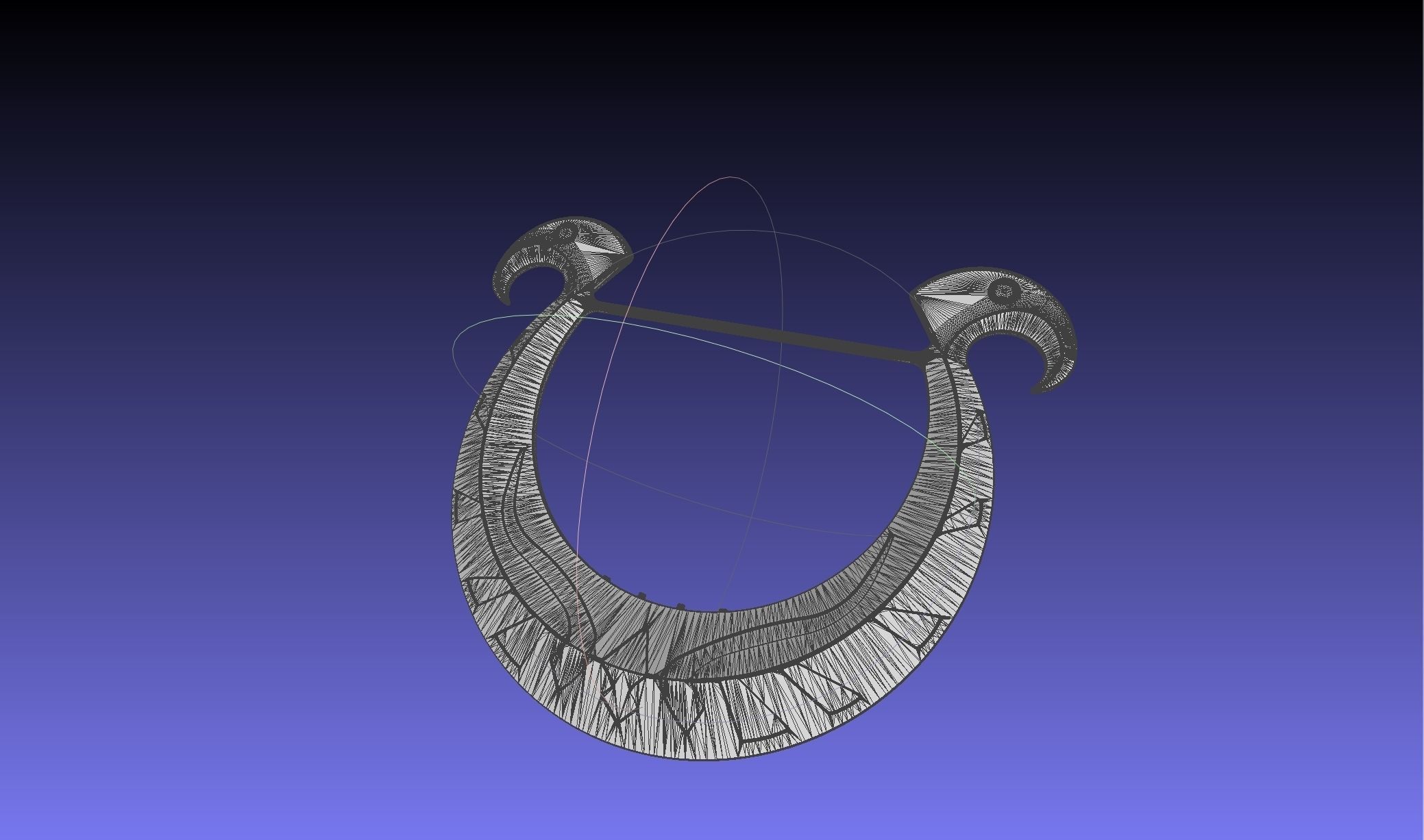 Zelda Goddess Harp Printable Model 3D model 3D printable | CGTrader