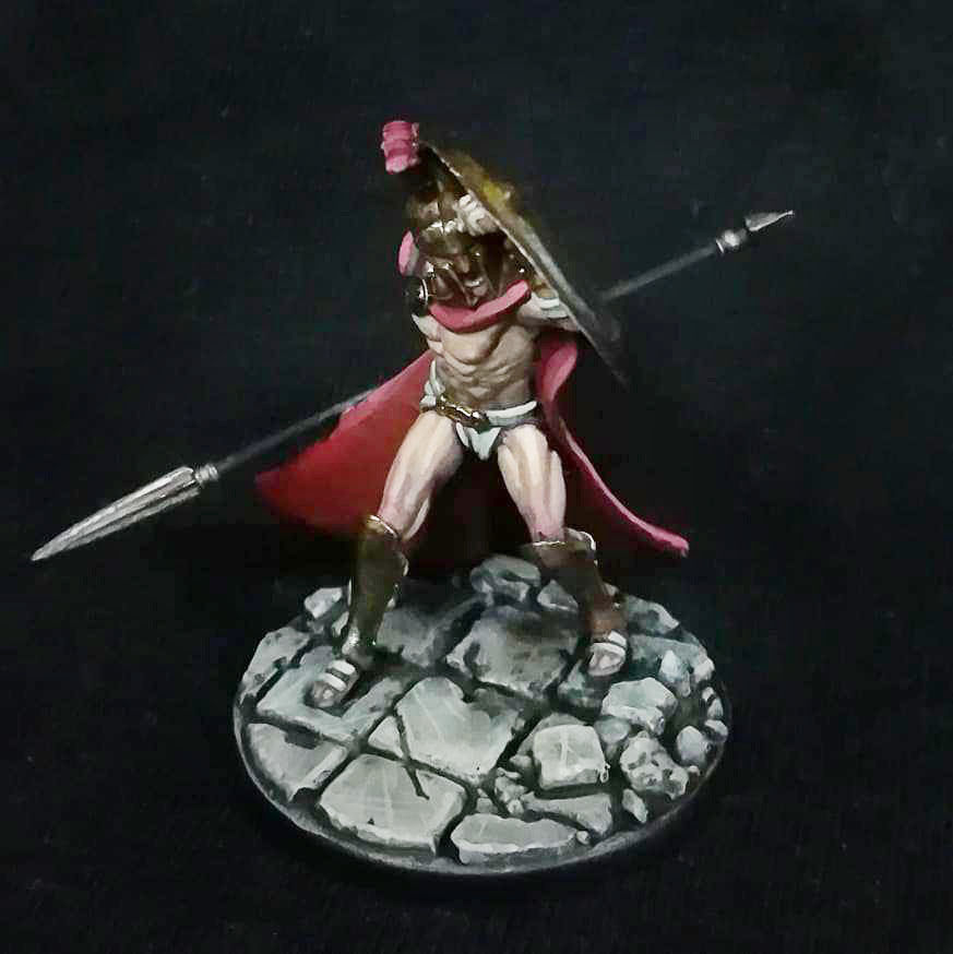 Spartan bundle IV - 4 miniatures 35mm scale 3D model 3D printable ...