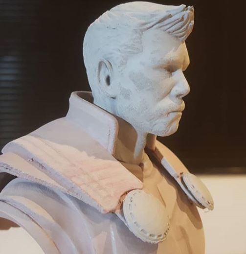 Thor Bust Short Hair - Avenger 4 bust - from Marvel 3D model 3D ...