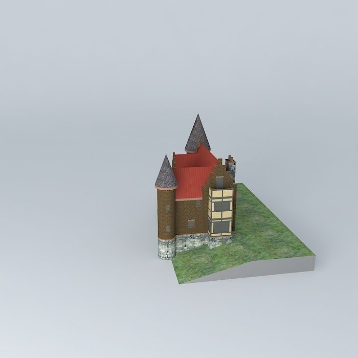 Knights castle free 3D model | CGTrader
