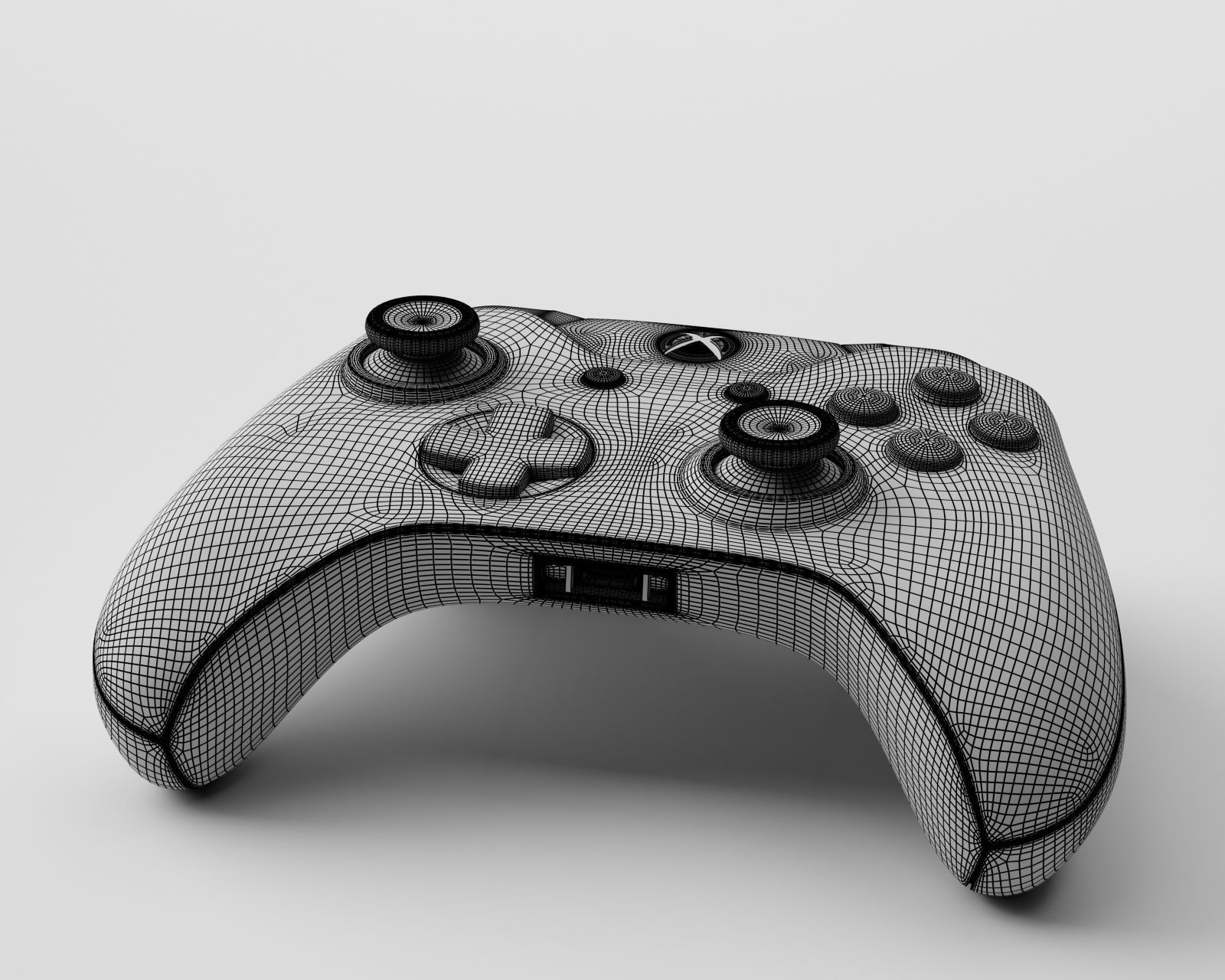 Xbox One Volcano Shadow Special Edition Controller 3D model | CGTrader