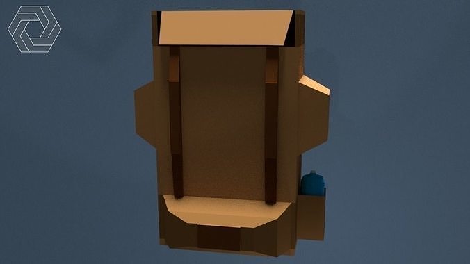 3D model Low Poly Backpack by Emfis Graphics VR / AR / low-poly | CGTrader