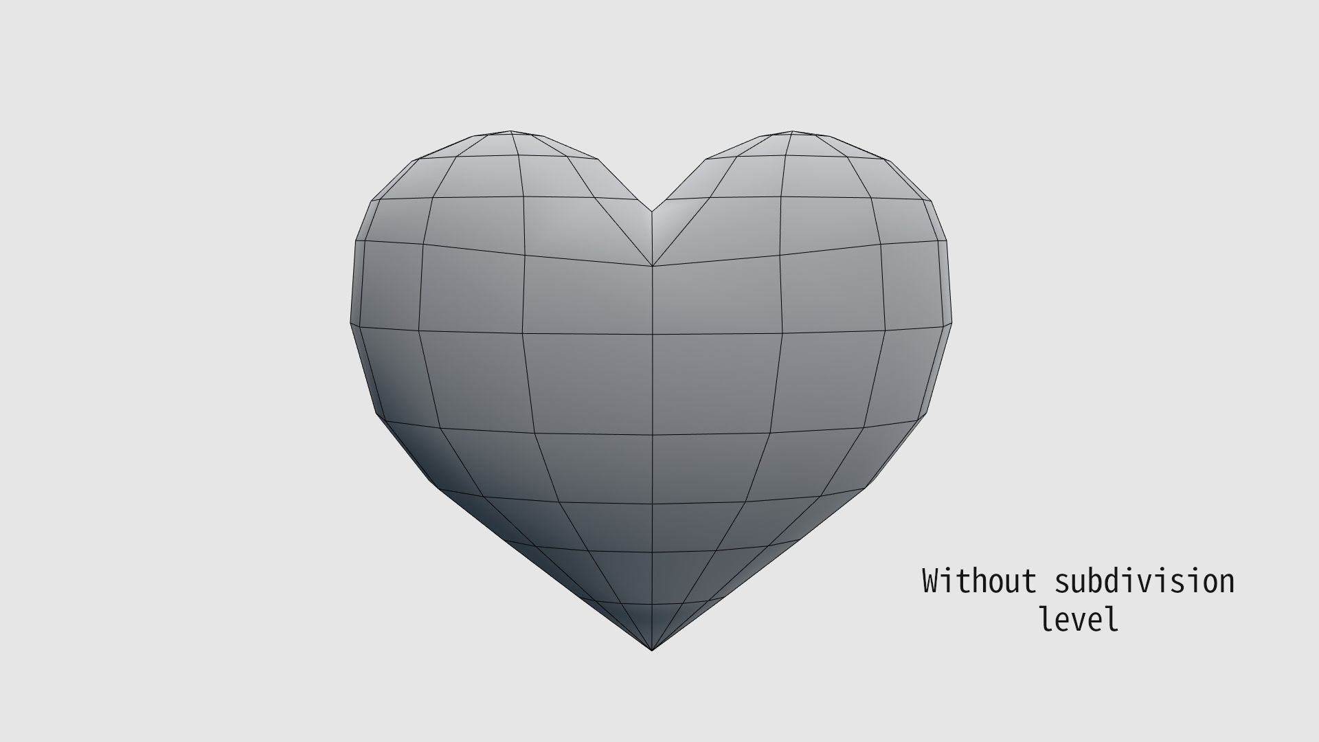 Simple symbolic heart free VR / AR / low-poly 3D model | CGTrader