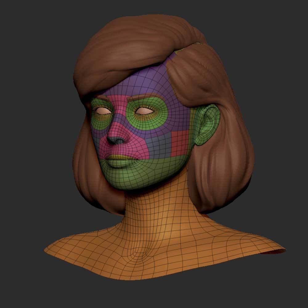 free female base mesh free 3D model | CGTrader