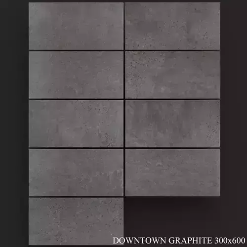 ABK Downtown Graphite 300x600 3D model | CGTrader