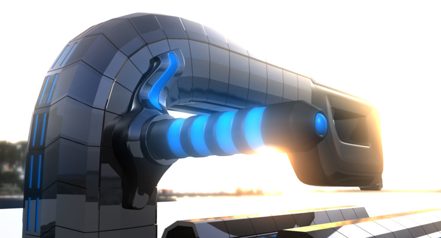 TGP Heavy Gun 3D model | CGTrader