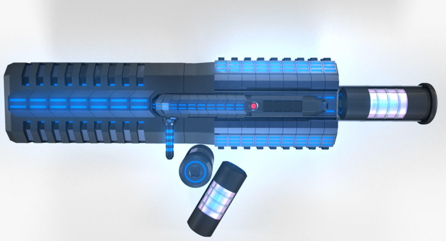 TGP Heavy Gun 3D model | CGTrader