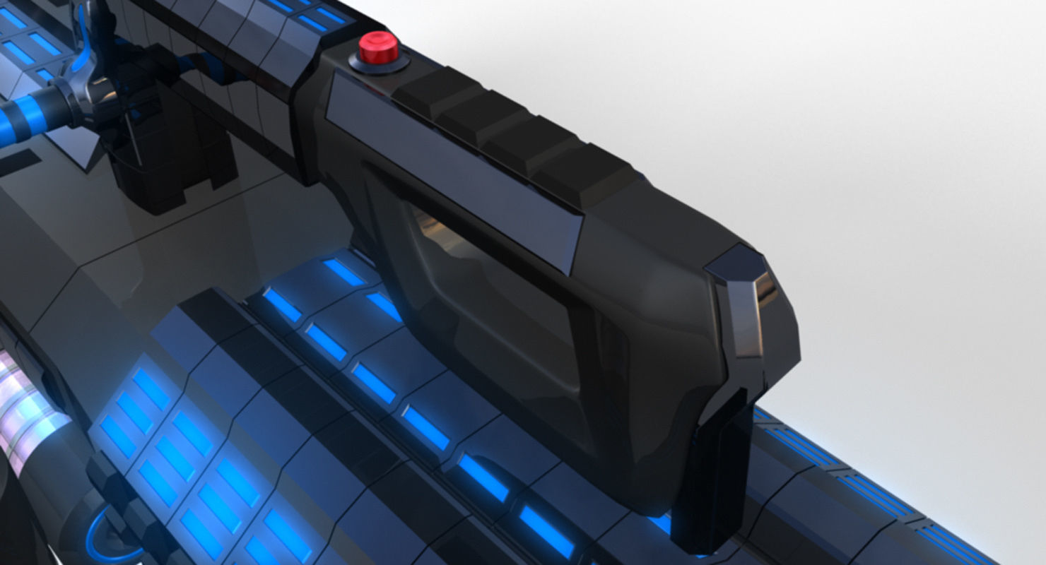 TGP Heavy Gun 3D model | CGTrader