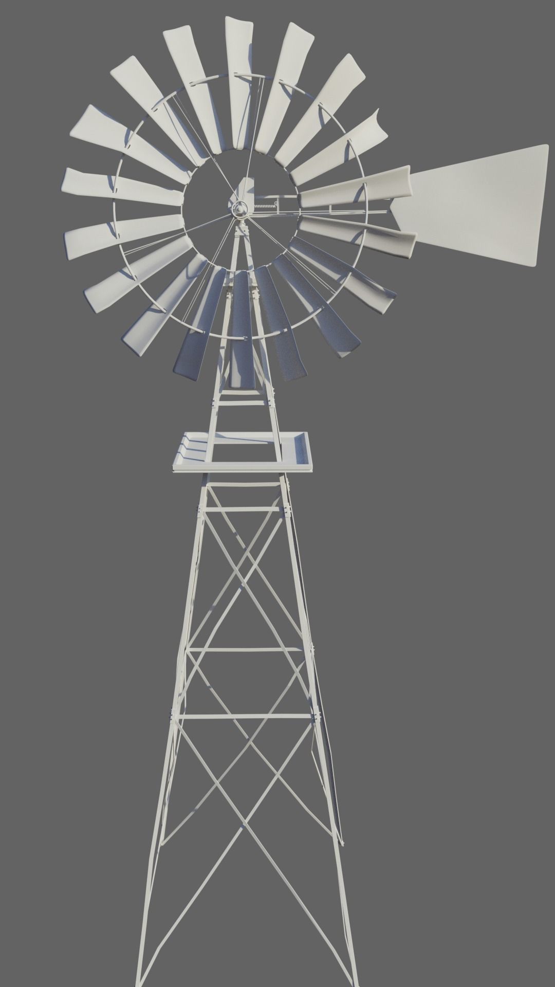 Old Wind Turbine 3D model | CGTrader