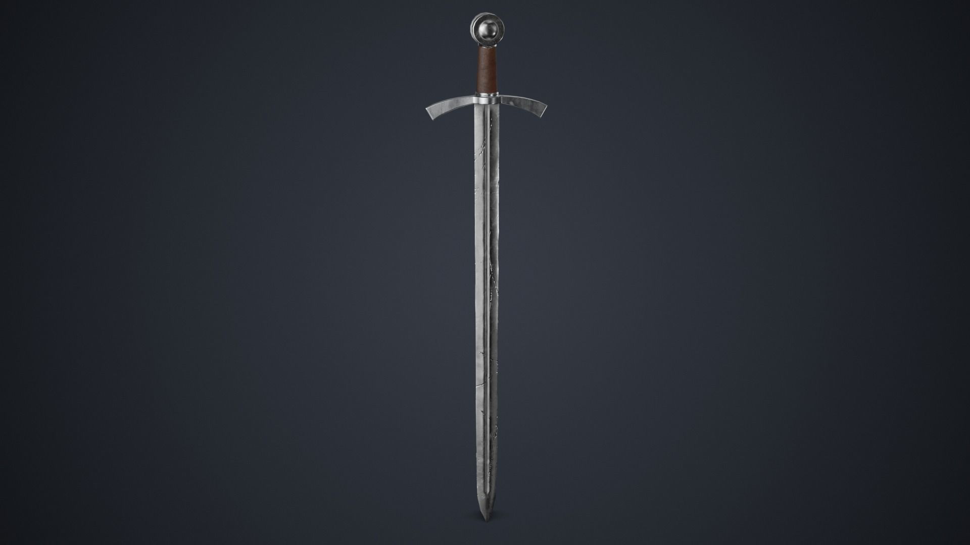 3D model Scratched Sword PBR VR / AR / low-poly | CGTrader