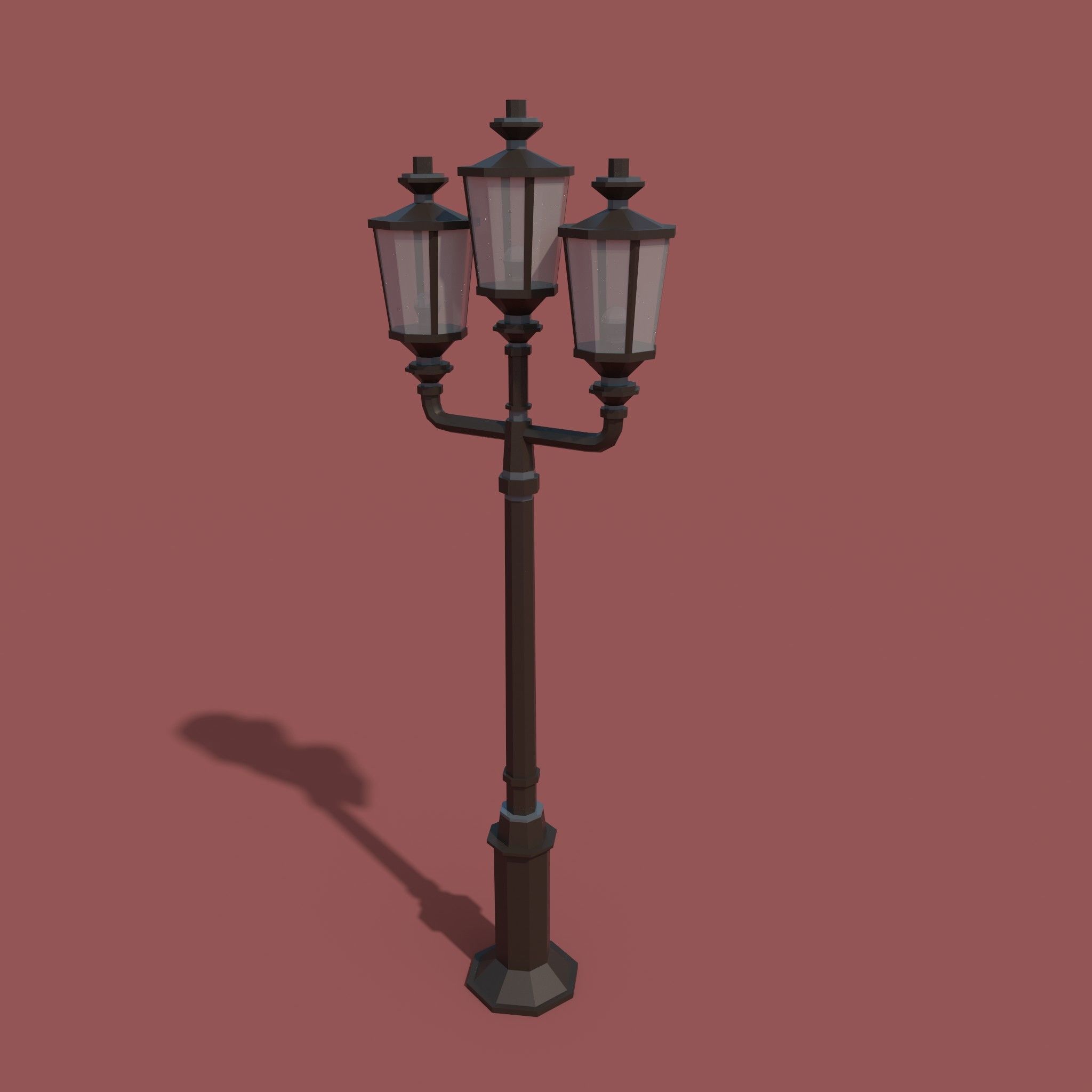 Light Pole free VR / AR / low-poly 3D model | CGTrader
