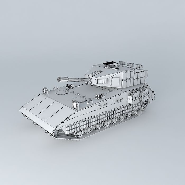 Mortar car 112 FARS free 3D model | CGTrader