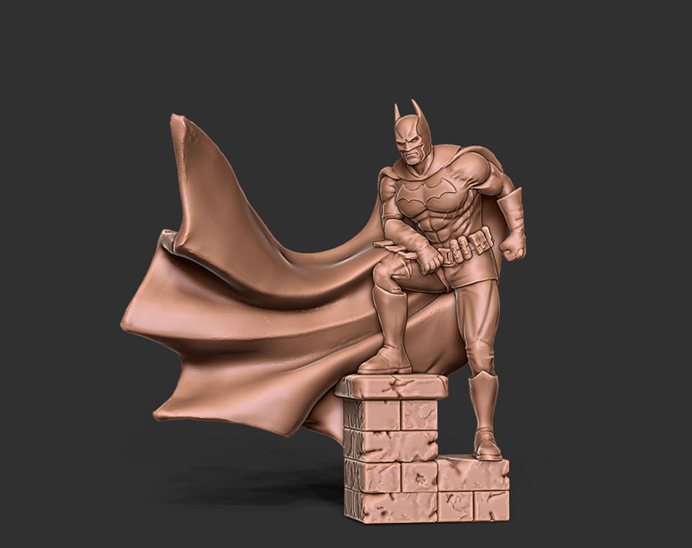 Dark knight bundle - 3 miniatures 35 mm scale 3D model 3D printable ...