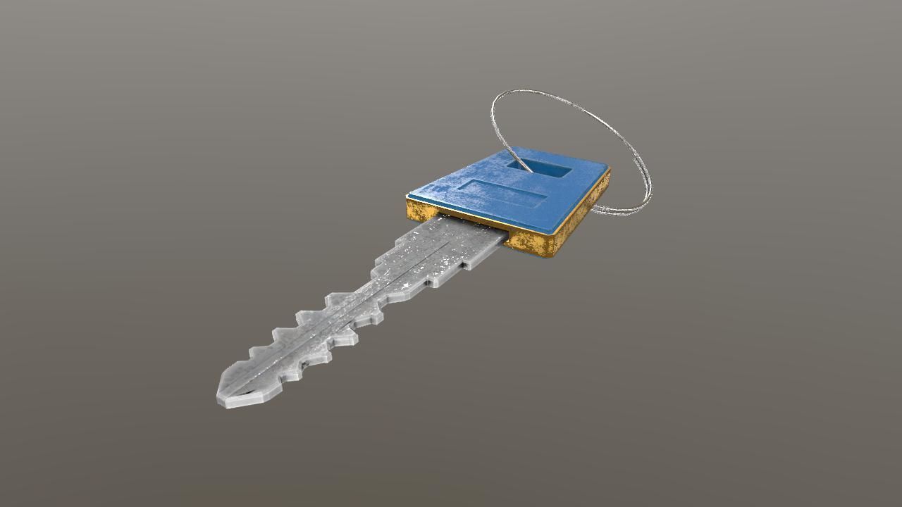 Key Model free VR / AR / low-poly 3D model | CGTrader