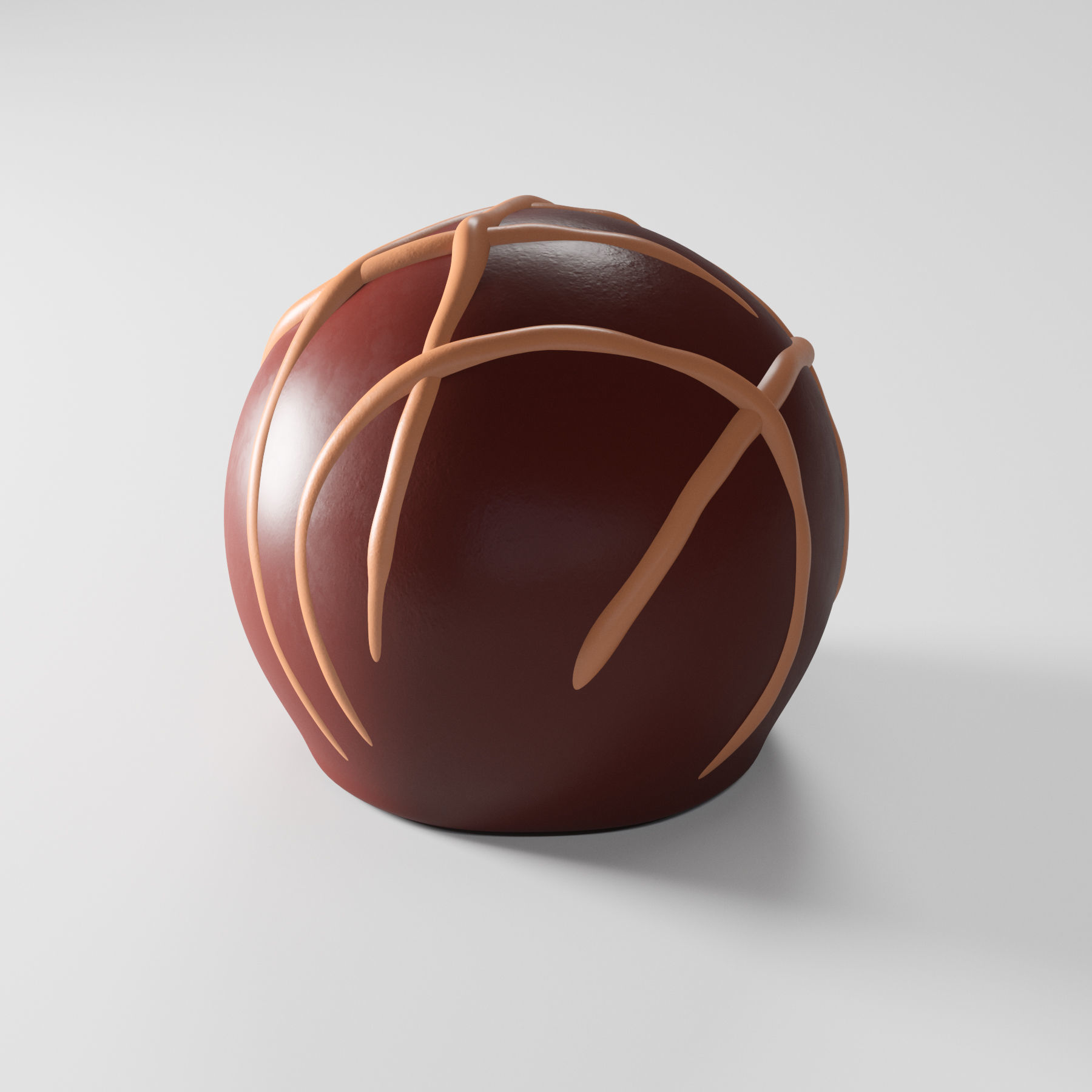 Praline Ball Glazing 3D model | CGTrader