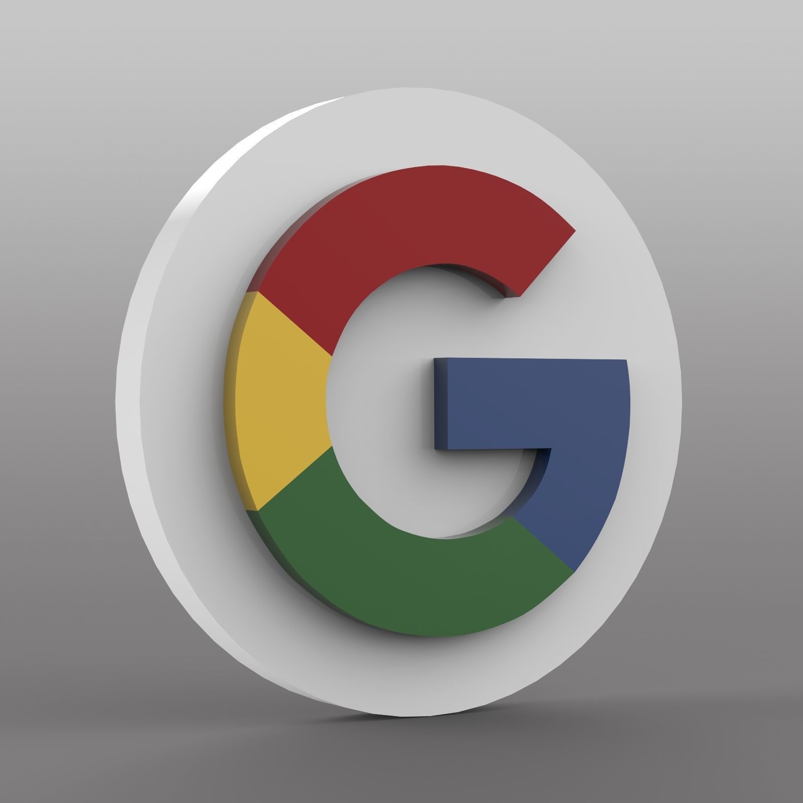3D model Google Logo VR / AR / low-poly | CGTrader