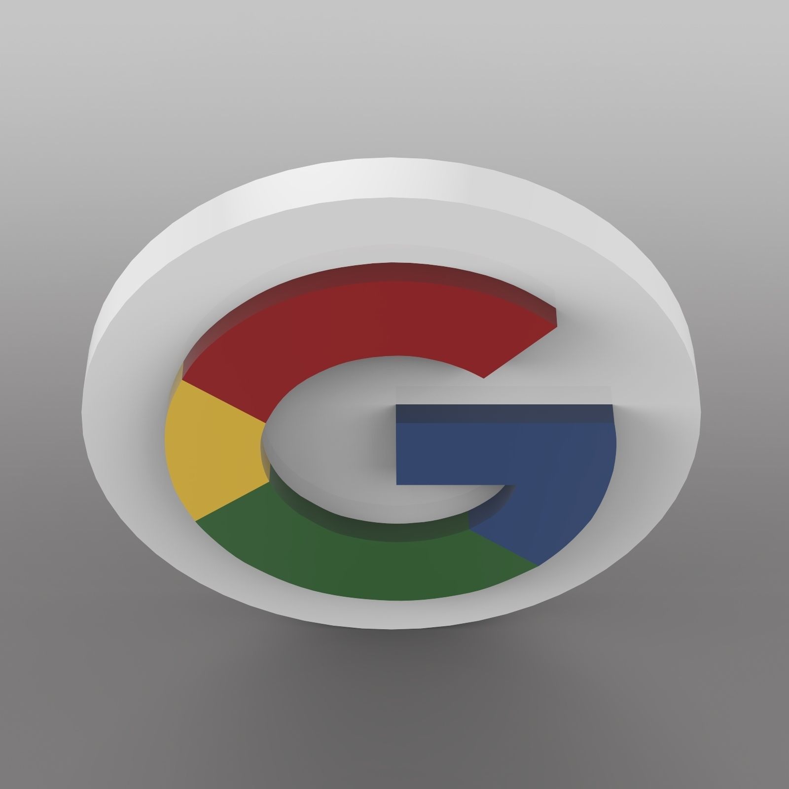 3D model Google Logo VR / AR / low-poly | CGTrader