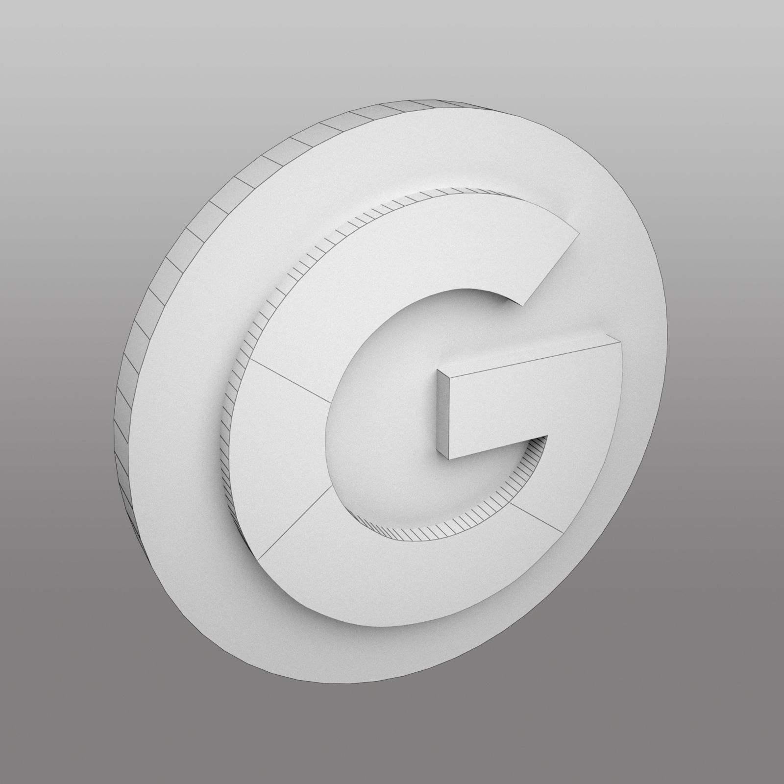 3D model Google Logo VR / AR / low-poly | CGTrader