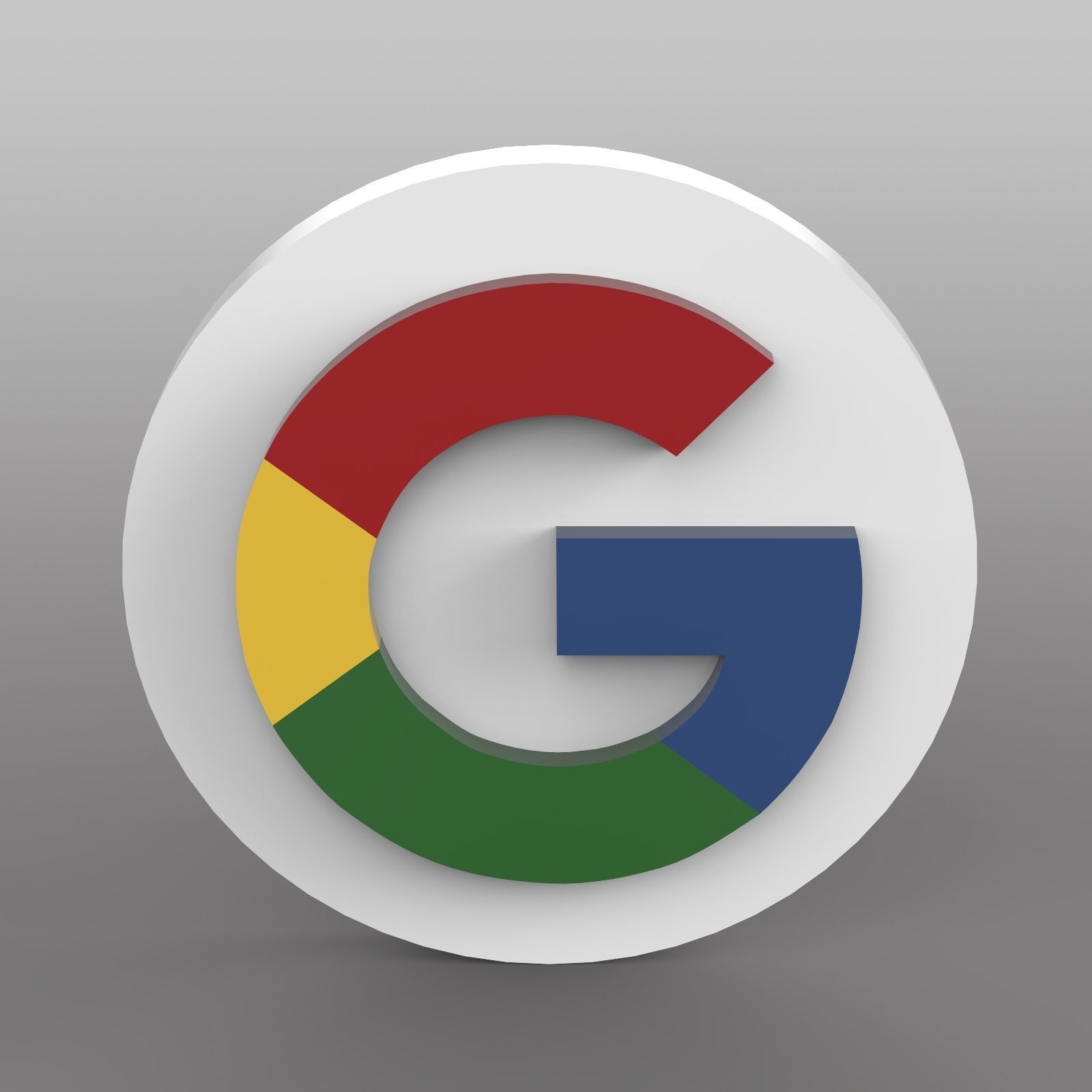 3D model Google Logo VR / AR / low-poly | CGTrader