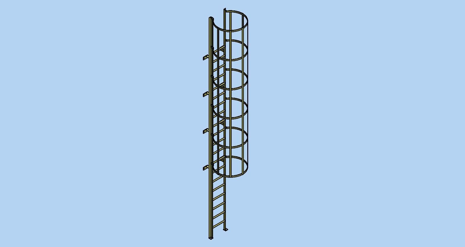 Sailor ladder 3D model | CGTrader