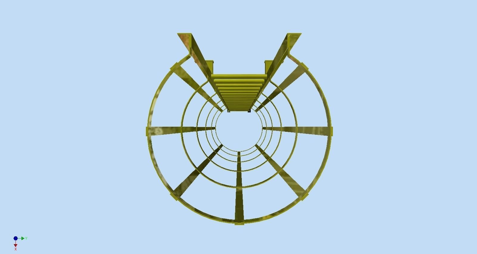 Sailor ladder 3D model | CGTrader