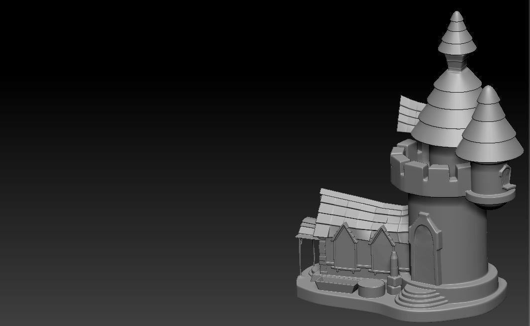 Mini Castle for your Office table and Home 3D model 3D printable | CGTrader