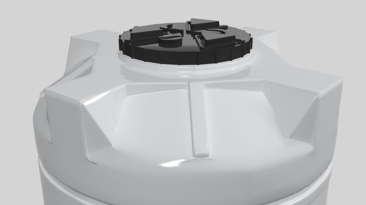 3d water tank 3D model | CGTrader
