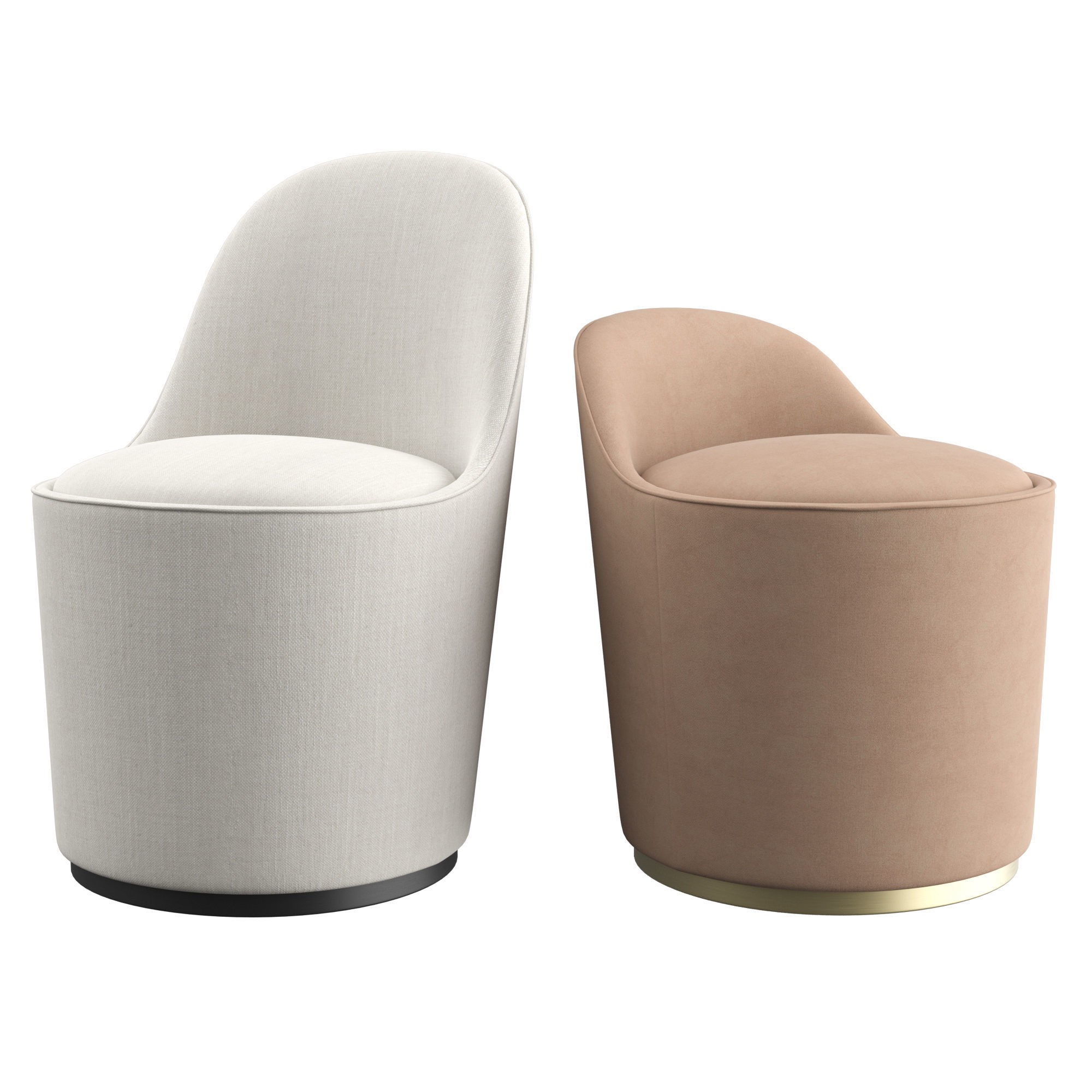Tail Lounge High back and Low back by GUBI 3D model | CGTrader