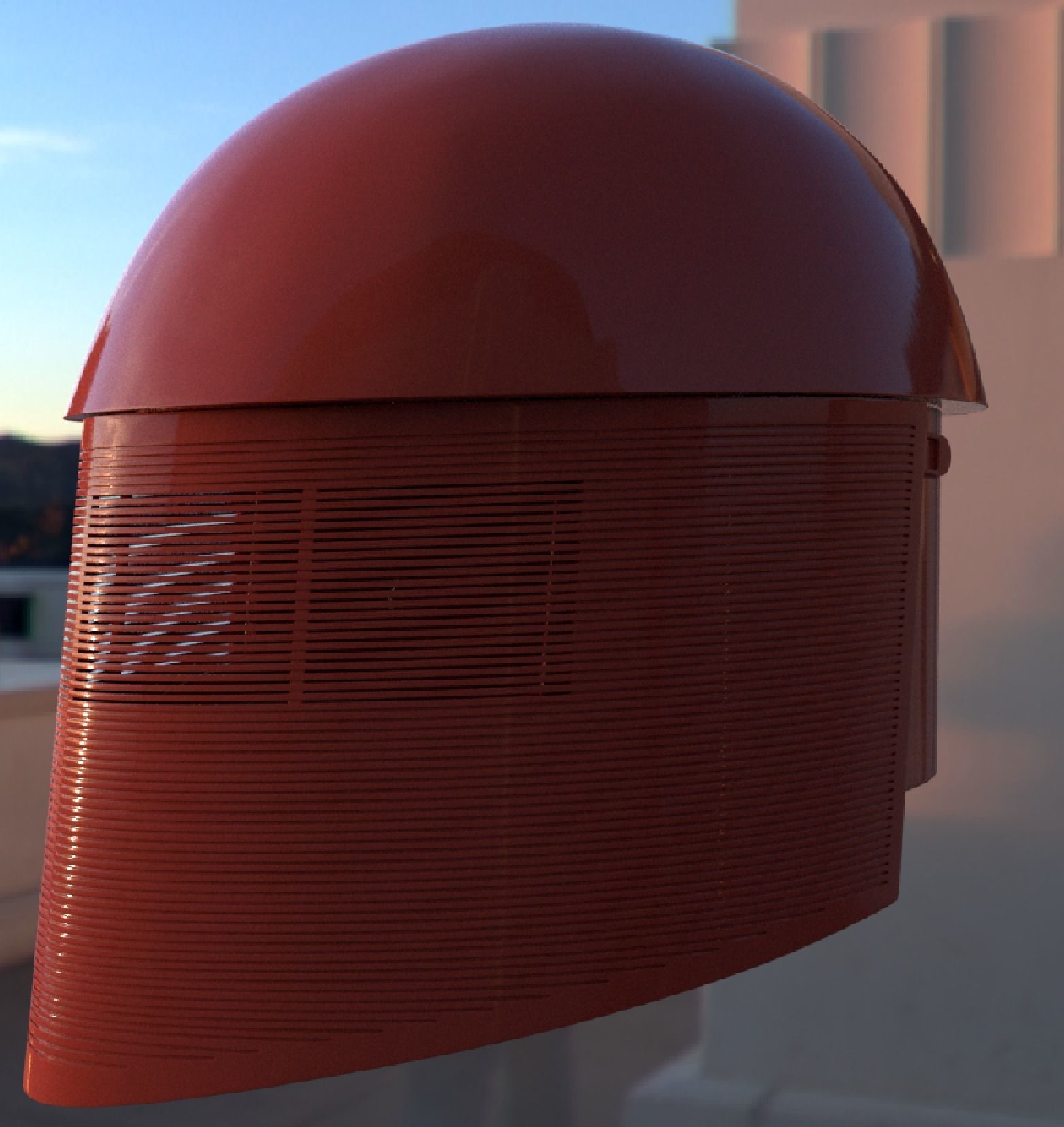 Praetorian Guard Helmet 3D model 3D printable | CGTrader