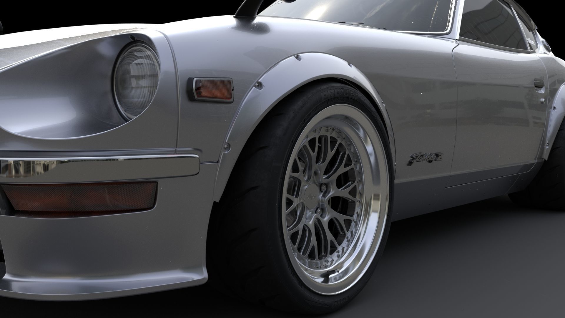 JDM 240z 3D model | CGTrader