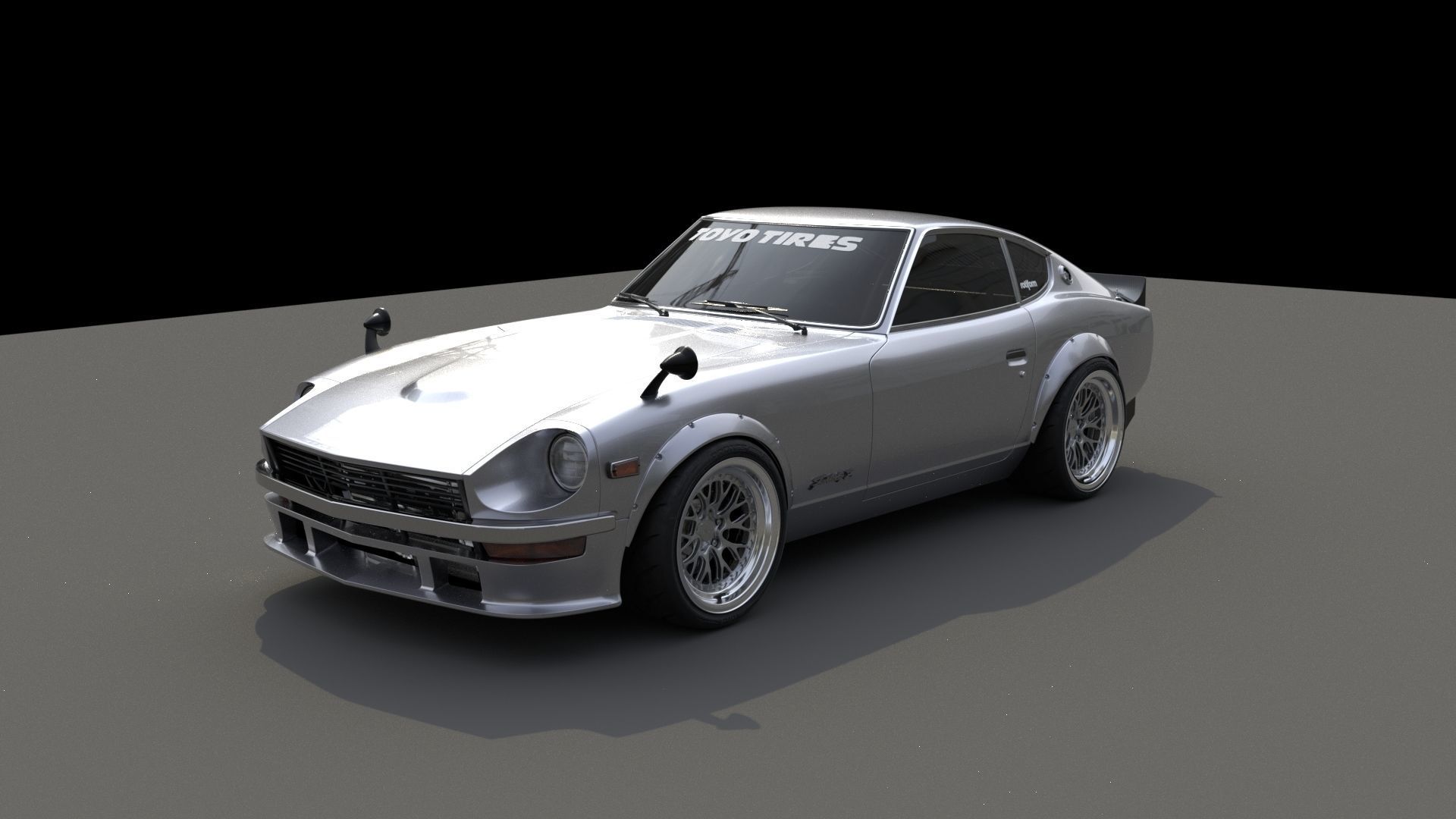JDM 240z 3D model | CGTrader