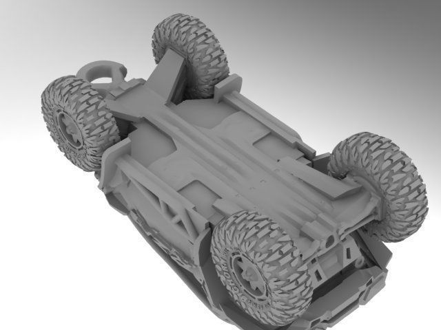 Mini RZR turbo 3D model 3D printable | CGTrader