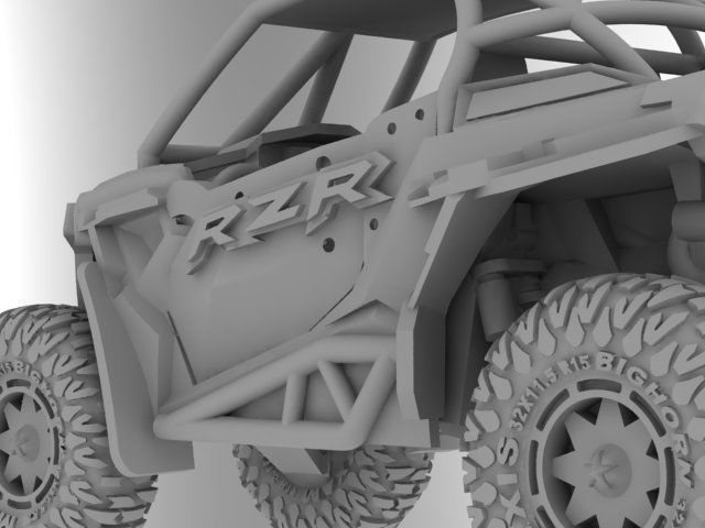 Mini RZR turbo 3D model 3D printable | CGTrader
