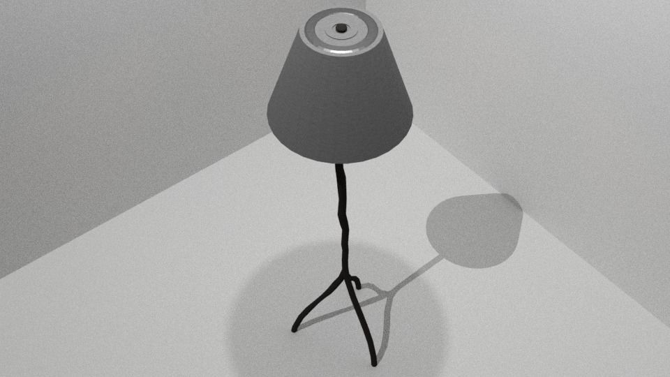 Modern Floor Lamp 3d Model - Twig Lamp free VR / AR / low-poly 3D model ...