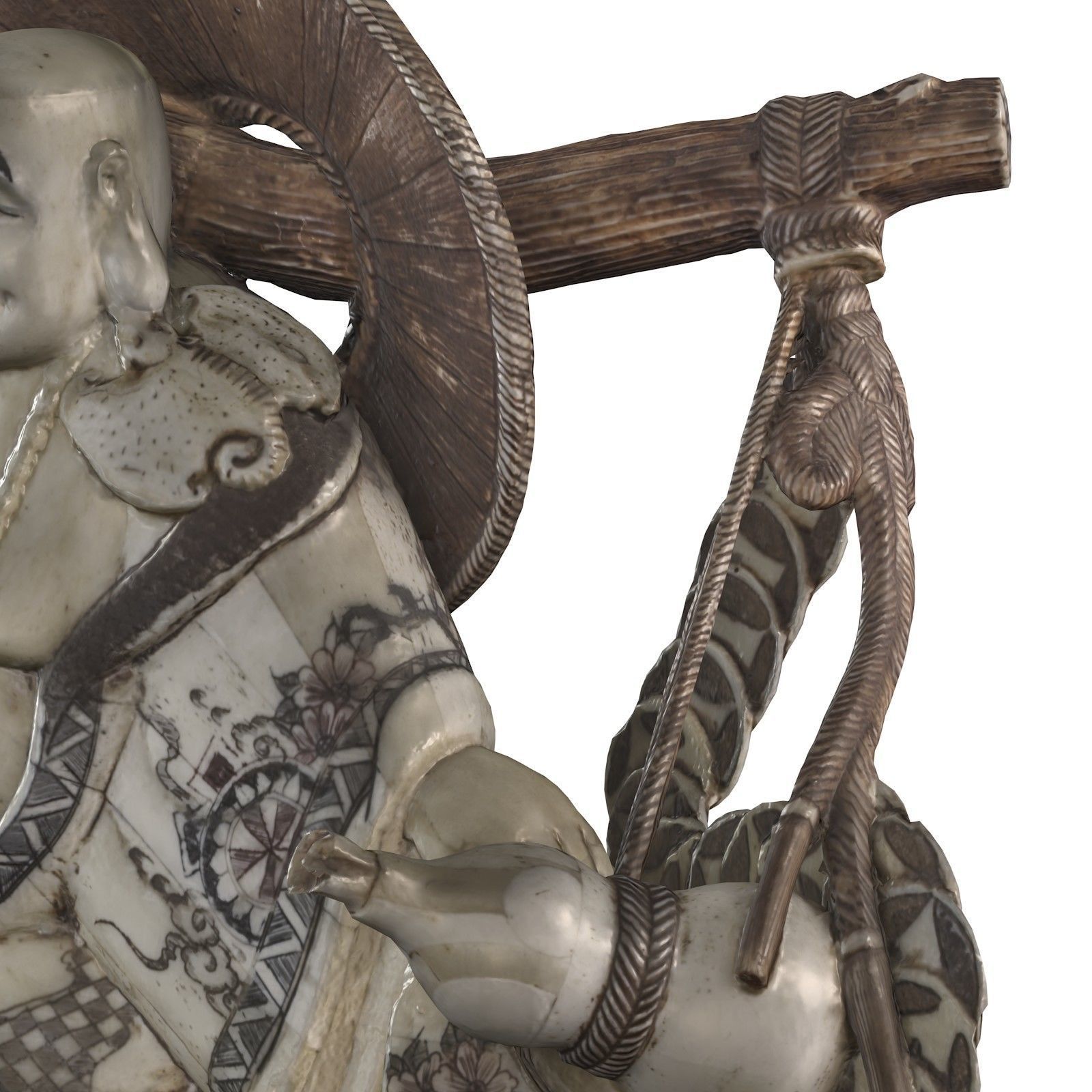 3D model Bone Buddha VR / AR / low-poly | CGTrader