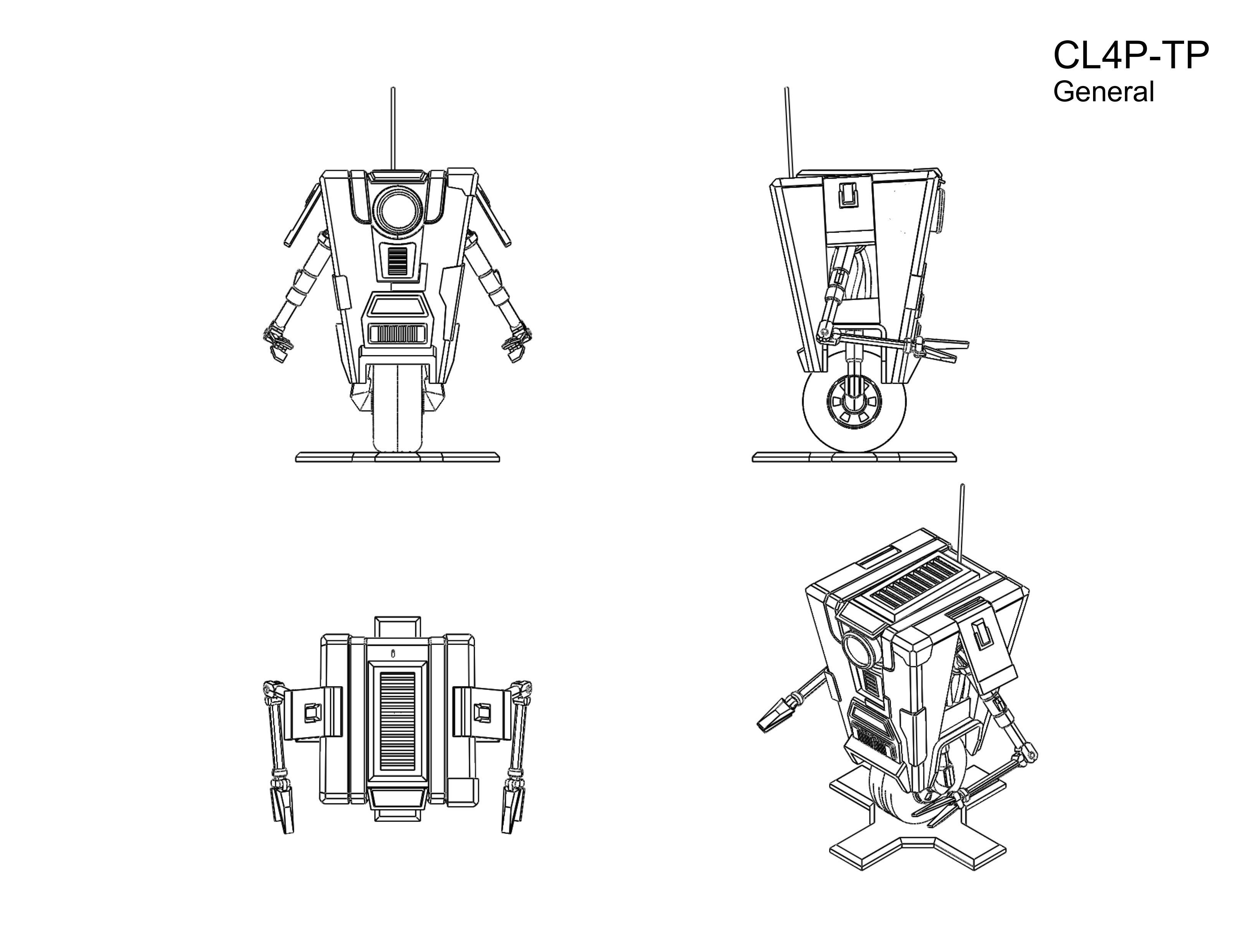 Claptrap 3D model 3D printable | CGTrader