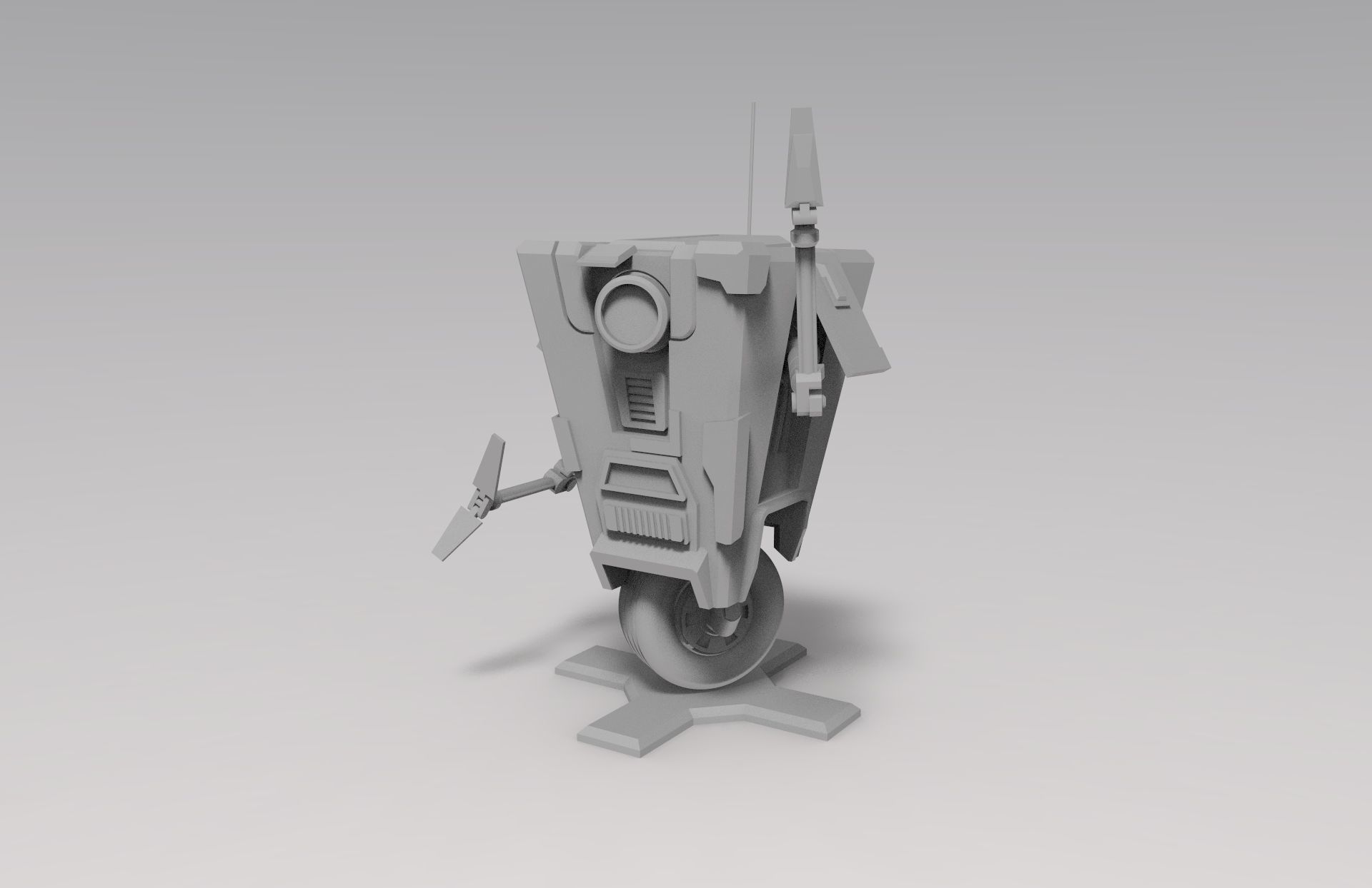 Claptrap 3D model 3D printable | CGTrader