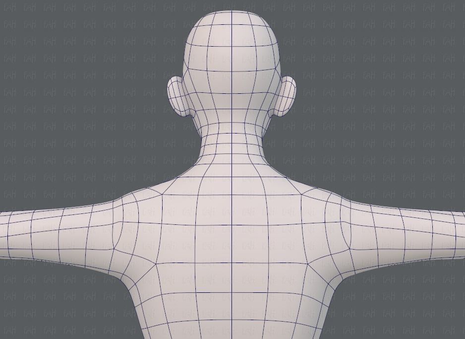 3D model Base mesh man character V19 VR / AR / low-poly | CGTrader