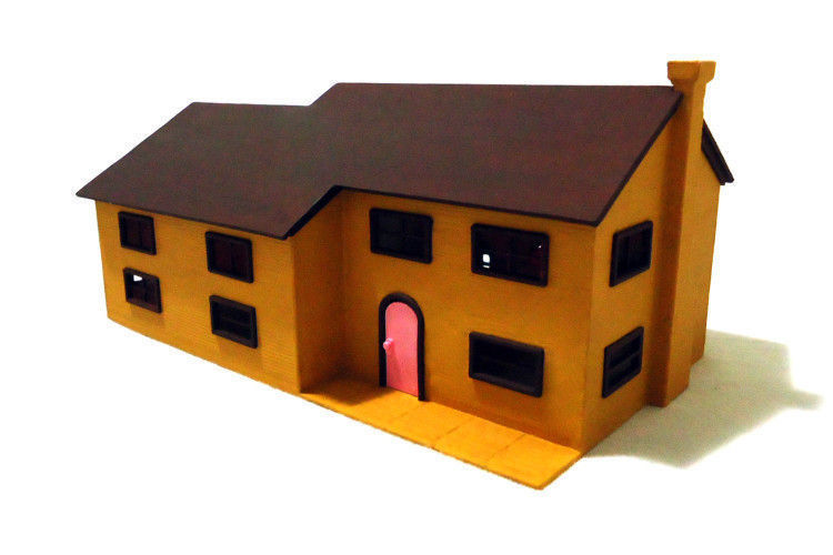The Simpsons House 3D Model 3D printable STL - CGTrader.com
