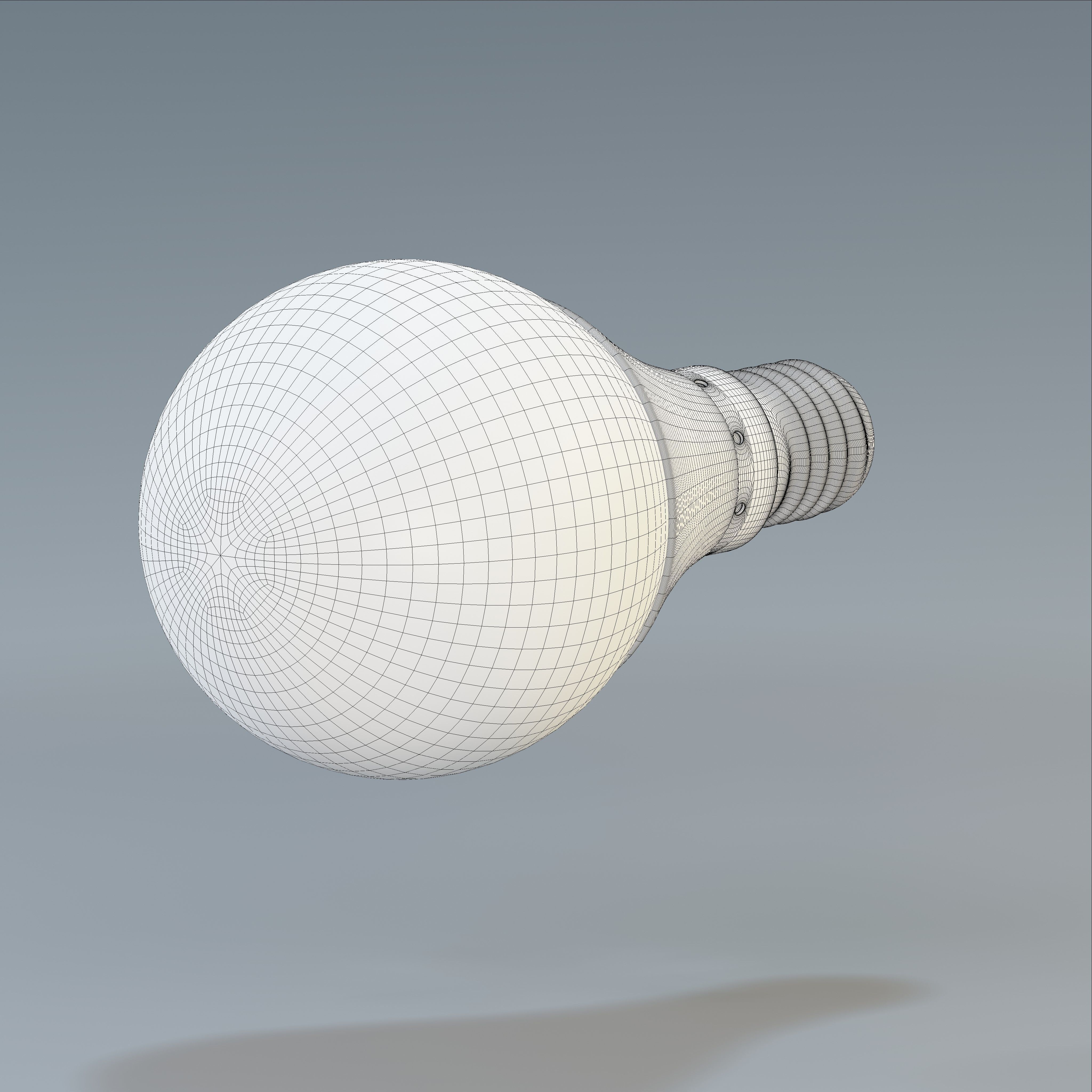 3D model LED pear shape light bulb VR / AR / low-poly | CGTrader