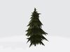 Pine tree fan free 3D model | CGTrader