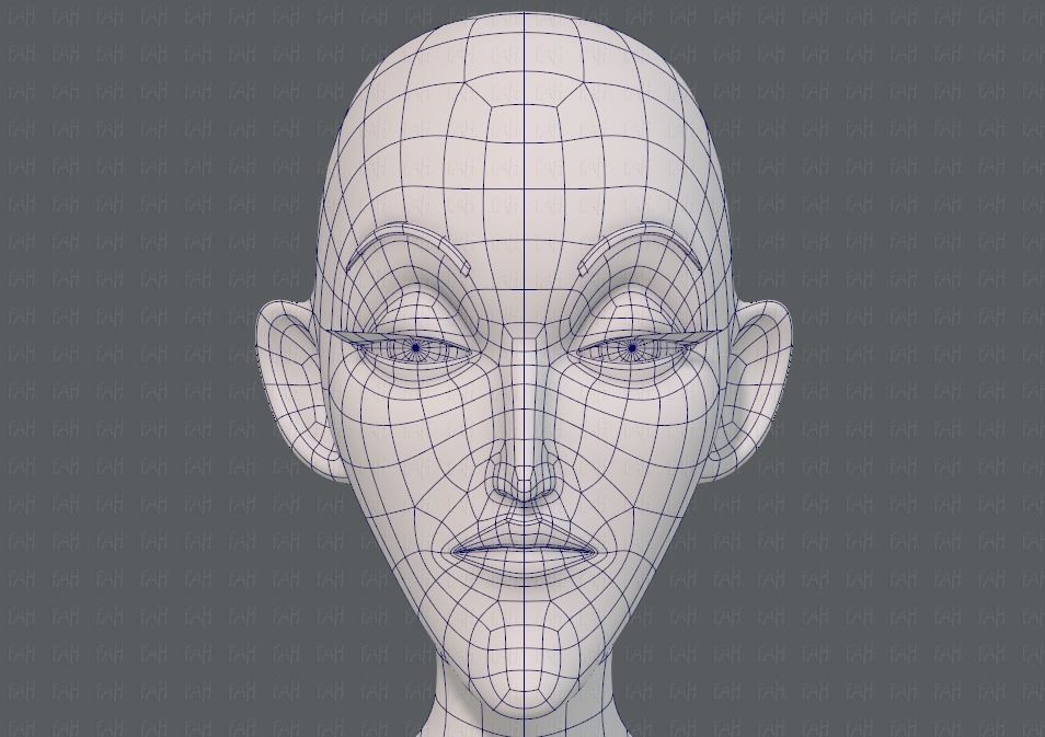 3D model Base mesh woman 21 VR / AR / low-poly | CGTrader