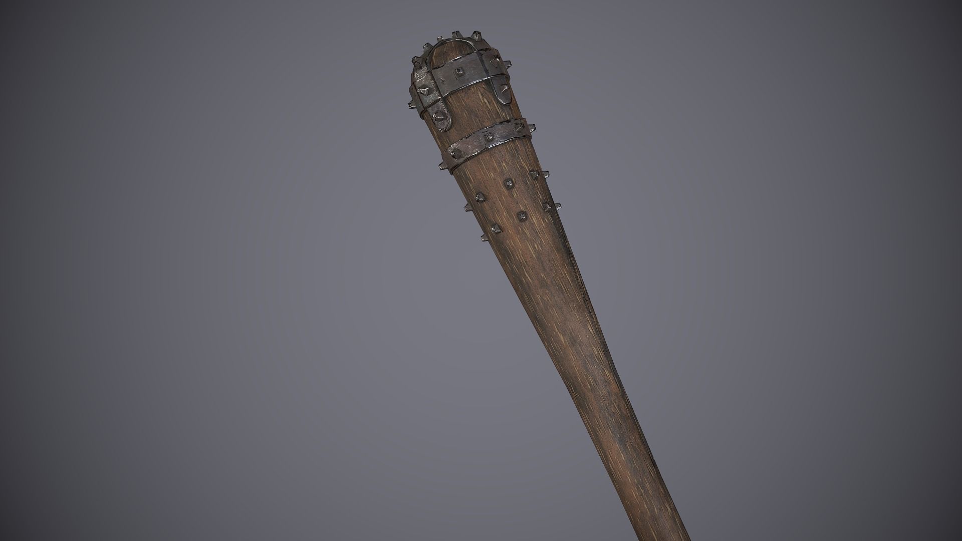 3D model Spiked Club VR / AR / low-poly | CGTrader