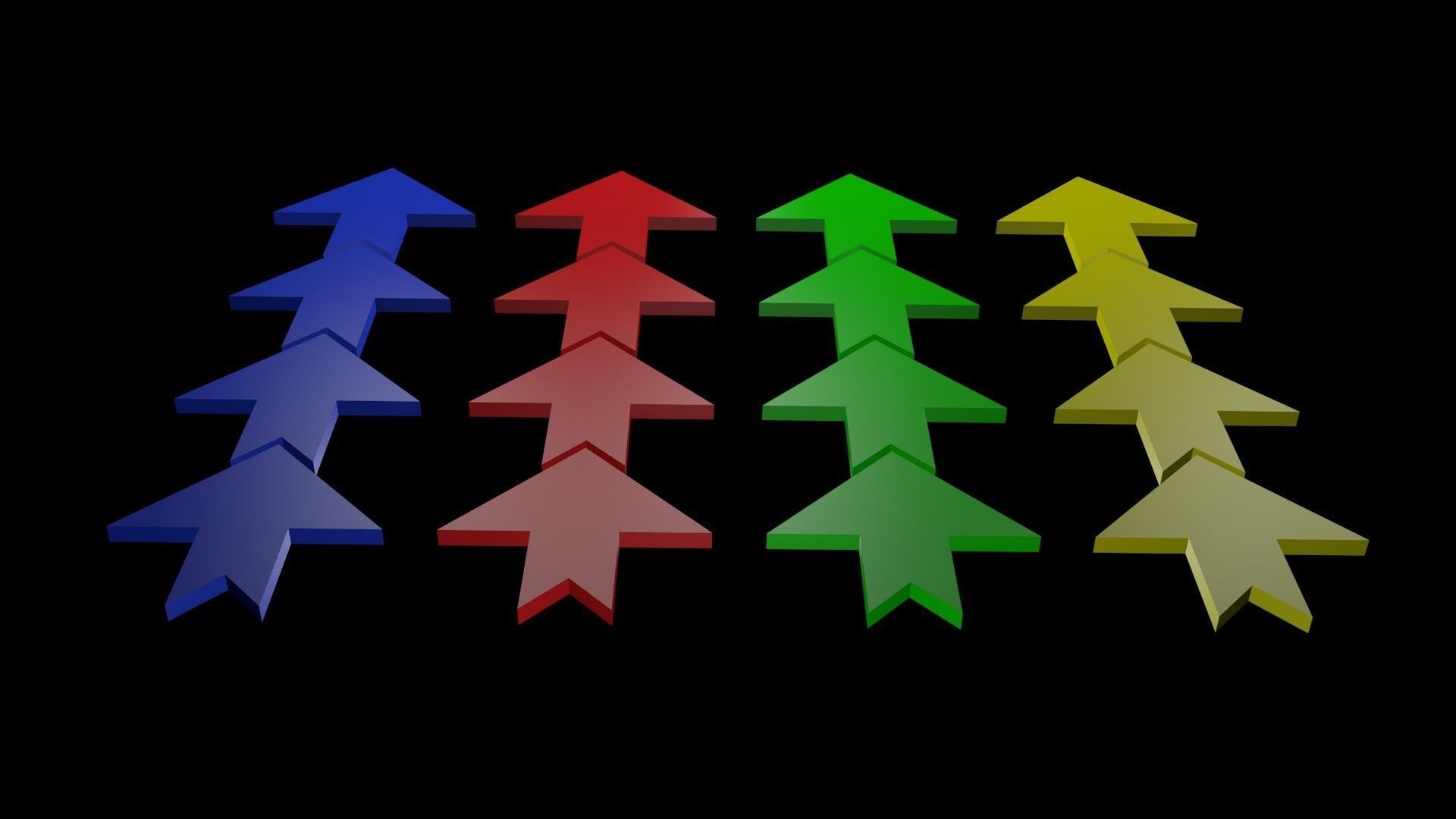 3D model Low poly arrow 25 VR / AR / low-poly | CGTrader