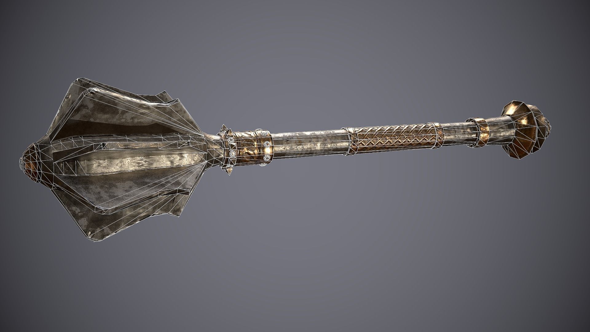 3D model East European Mace VR / AR / low-poly | CGTrader