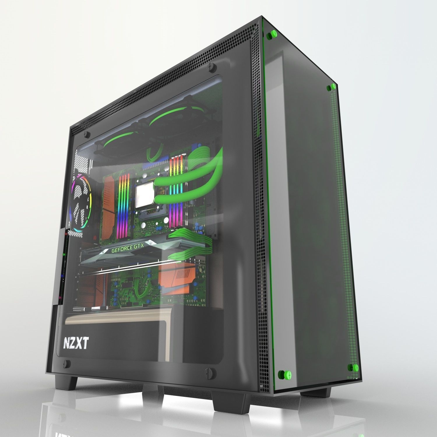 Corsair Computer Case 3D model | CGTrader